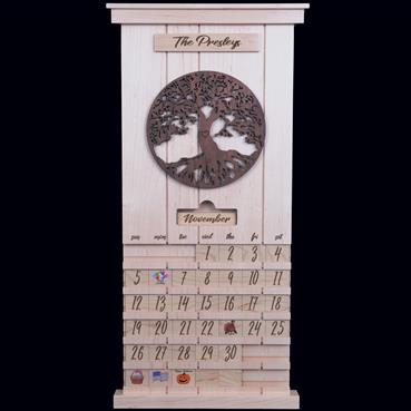 Tree of Life Maple Calendar - Craft-E-Family