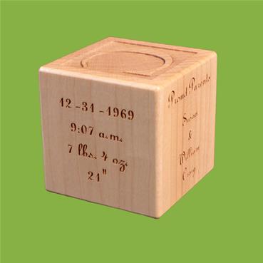 Personalized Baby Block - Craft-E-Family