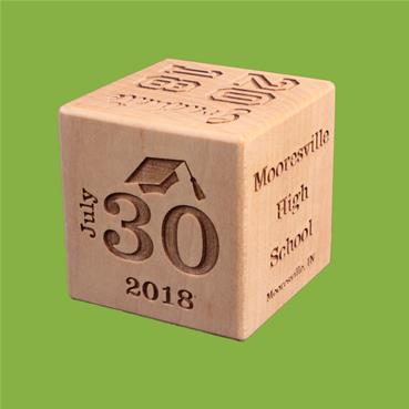 Personalized Graduation Block - TYPEFACE - Craft-E-Family