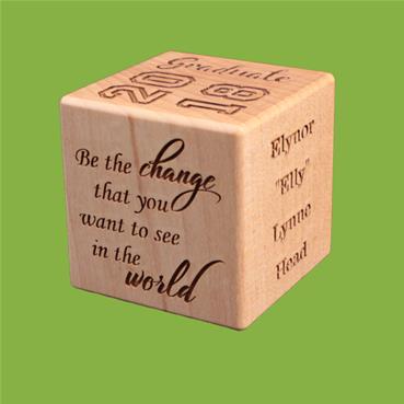 Personalized Graduation Block - TYPEFACE - Craft-E-Family